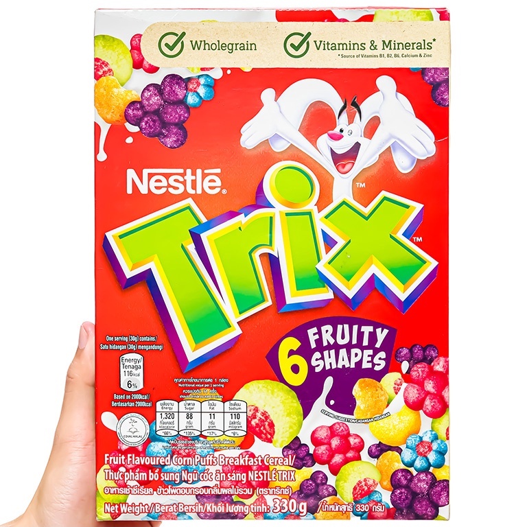 Nestlé Trix Cake / Breakfast Cereal (Fruit Flavor) - 300g Box | Shopee ...