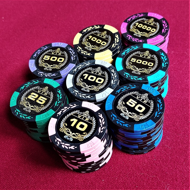 VIP 14 Gram Clay Poker Chips | Shopee Singapore