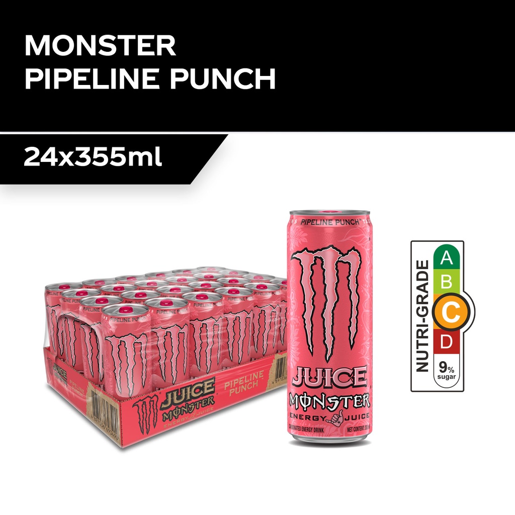 Monster Energy Pipeline Punch (24 x 355ml) Case | Shopee Singapore