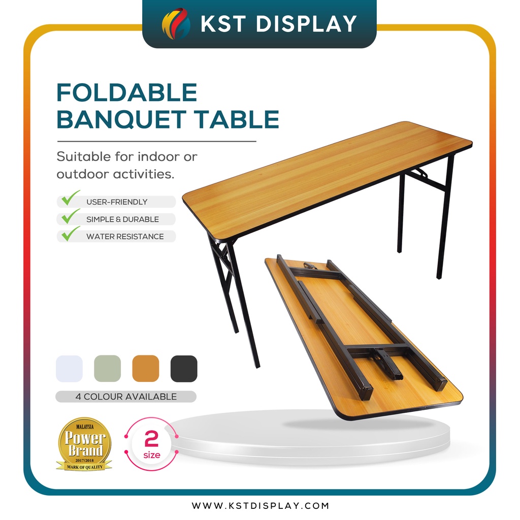 Premium Banquet Table (Foldable table / Catering table /Event table ...