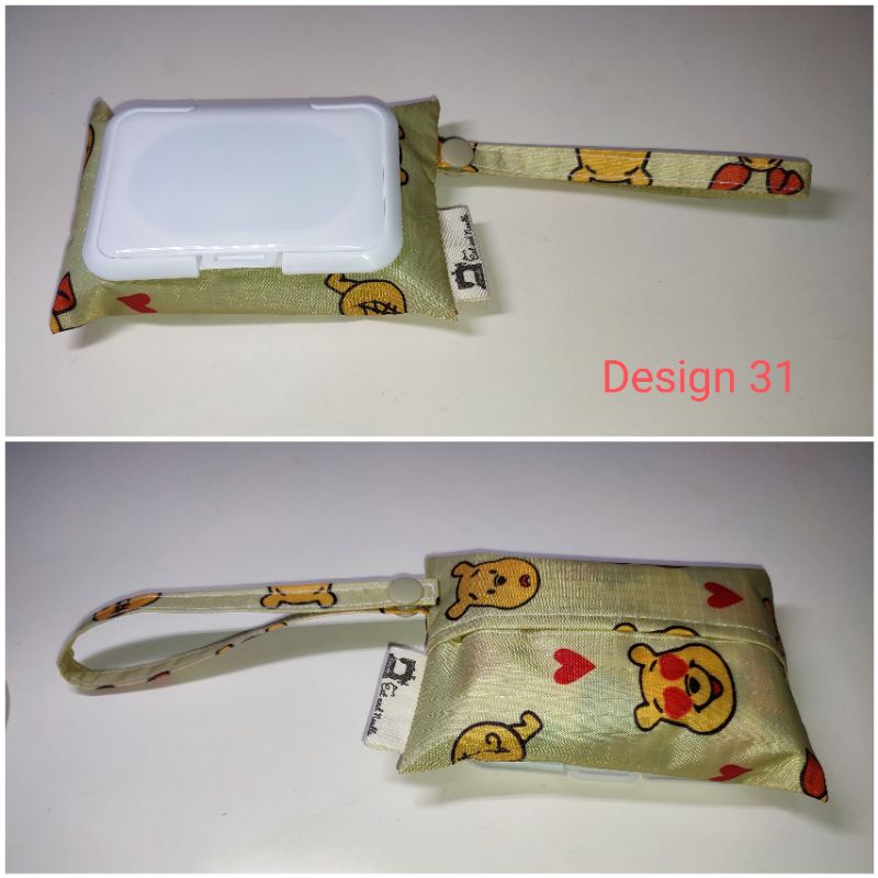 Handmade Waterproof 2in1 Small Wet Tissue Pouch | Shopee Singapore