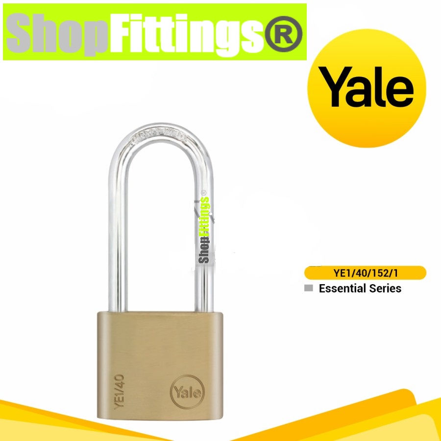 Yale Essential Padlock Yale Long 40mm or 50mm / Short 40mm | Shopee ...