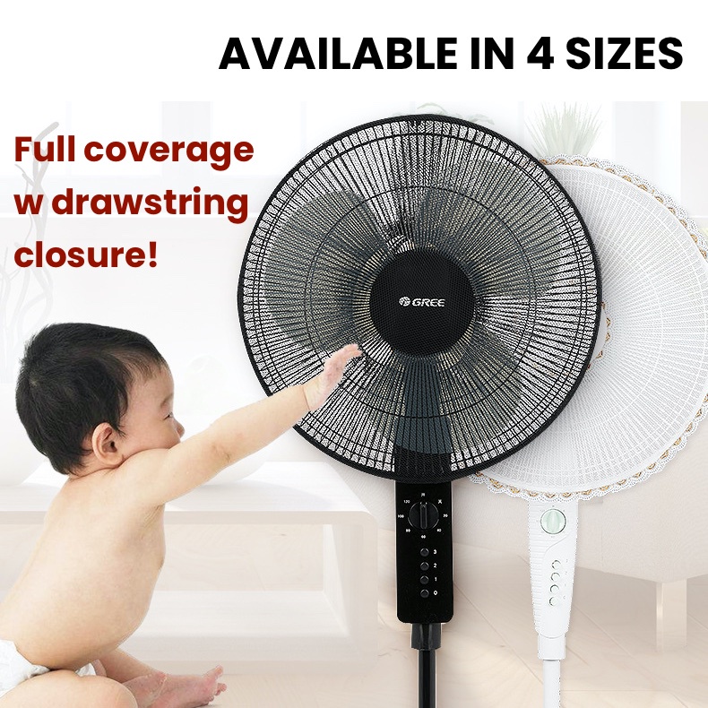 [SG STOCK] Baby Safety Fan Cover Protection Net / Guard | Shopee Singapore