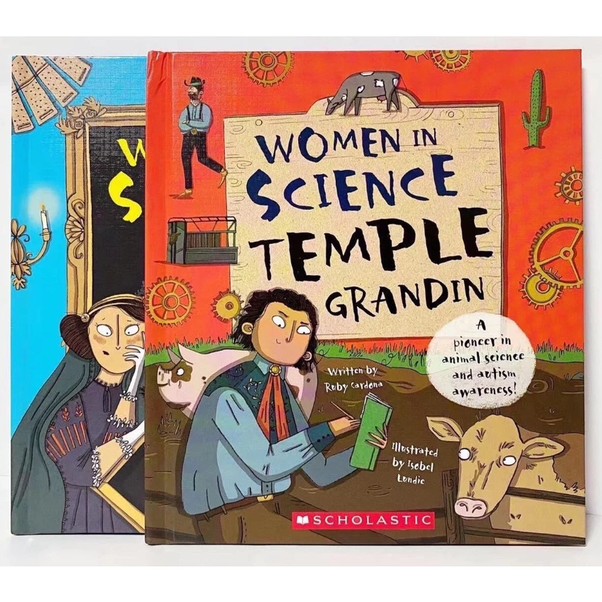 Women in Science - Temple Grandin and Ada Lovelace (2 books) | Shopee ...