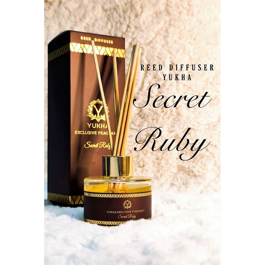 YUKHA REED DIFFUSER (SECRET RUBY) | Shopee Singapore