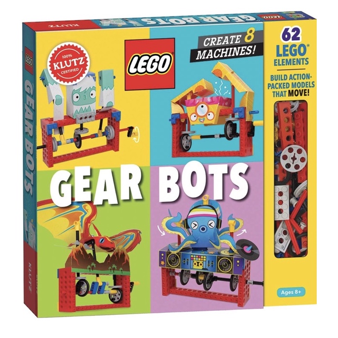 Klutz Lego Gear Bots Science/STEM Activity Kit | Shopee Singapore