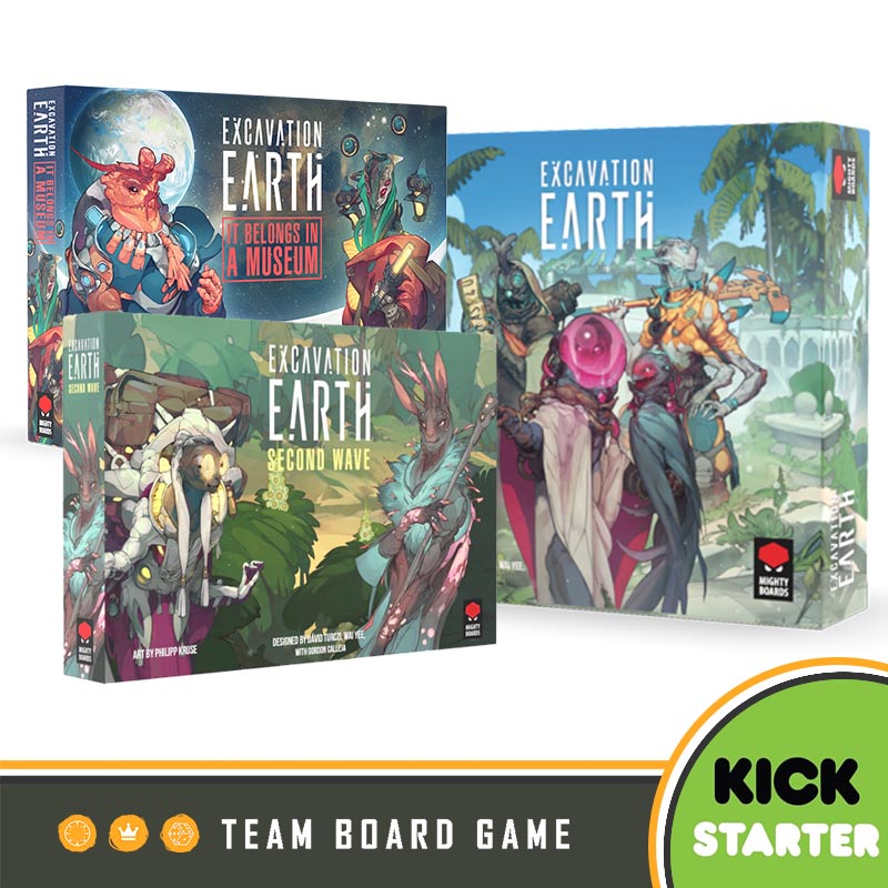 Excavation Earth Board Game Bundle (Kickstarter) | Shopee Singapore