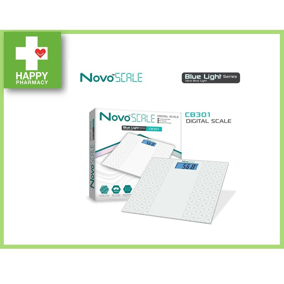 Novoscale CB301 Digital Scale (Blue Light Series) | Shopee Singapore