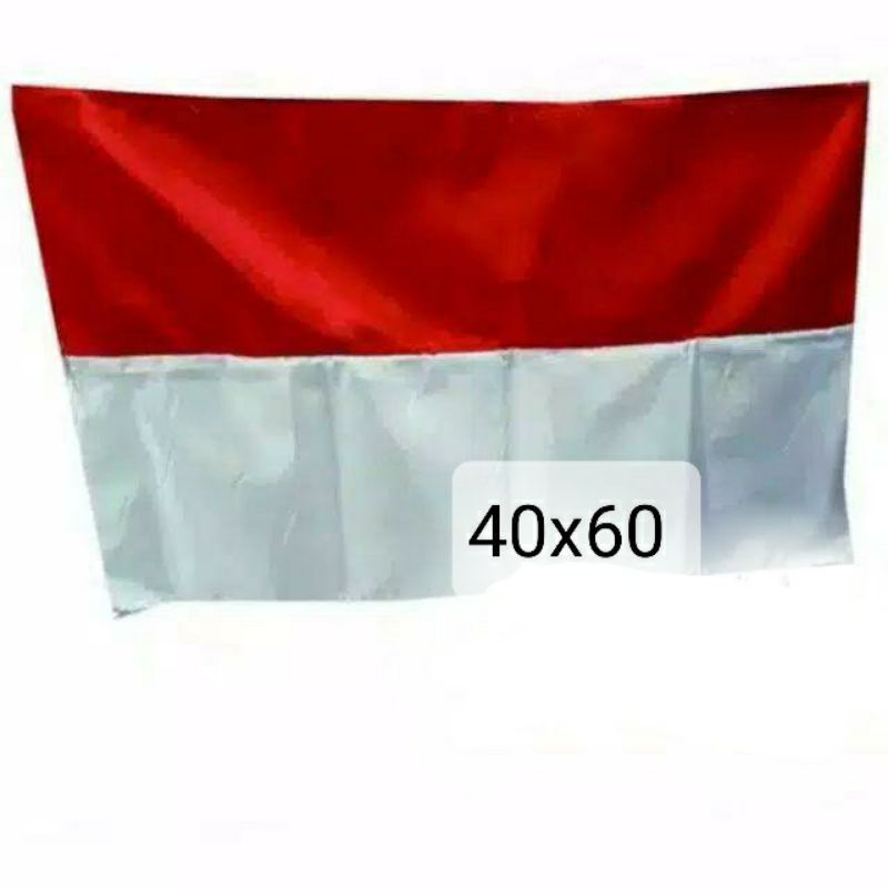 PUTIH MERAH Red And White Flag 40x60 Ship Flag | Shopee Singapore