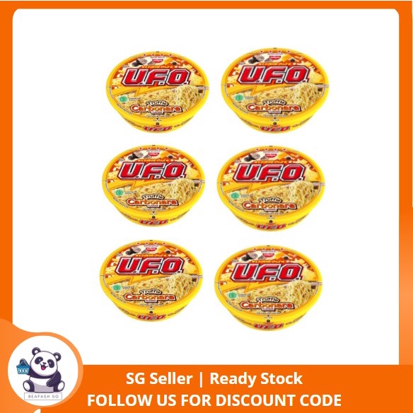 6 x Nissin UFO Truffles Carbonara Flavour 105G | Shopee Singapore