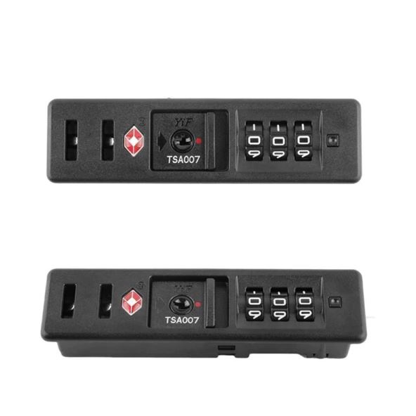 TSA007 Luggage / Briefcase 3 Digit Combination Suitcase Bag Code ...