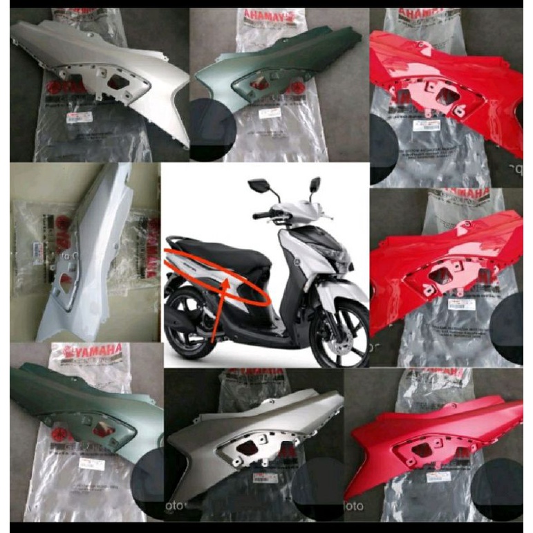 Mio gear 125 rear right or left body, original yamaha | Shopee Singapore