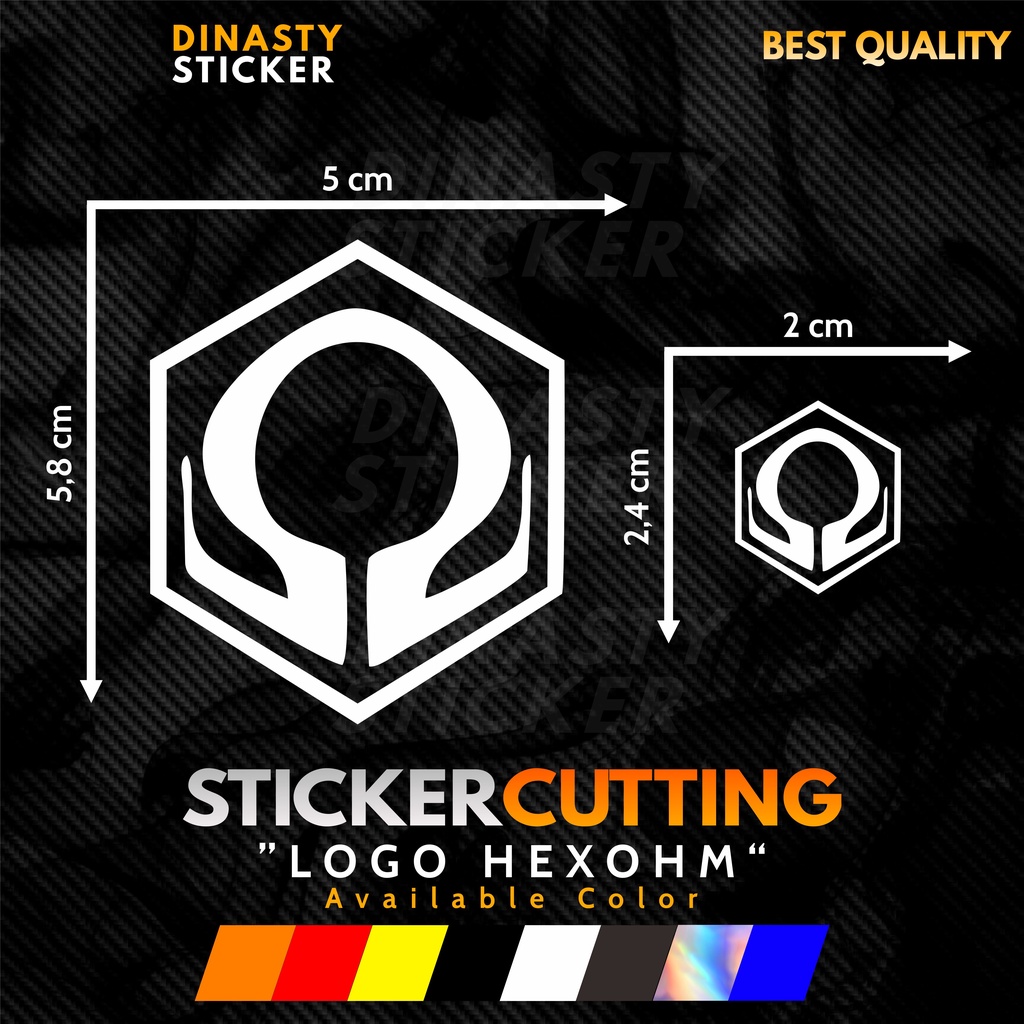 Sticker VIRAL CUTTING STICKER HEXOHM LOGO HEXOM VAPOR | Shopee Singapore