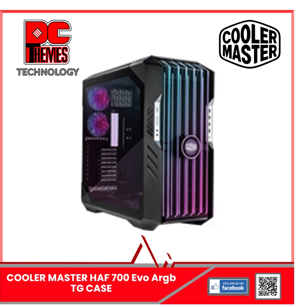 COOLER MASTER HAF 700 Evo Argb TG CASE | Shopee Singapore