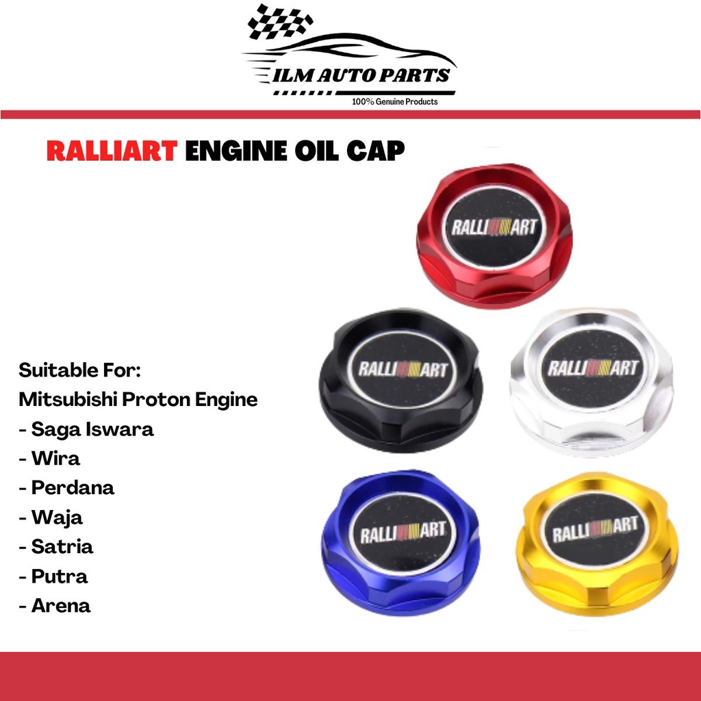 [ILM] Mitsubishi Proton Sporty Engine Oil Cap Aluminium RalliArt ...