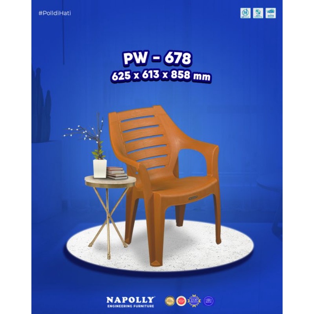 The PW chair from Napolly PW678 premium | Shopee Singapore