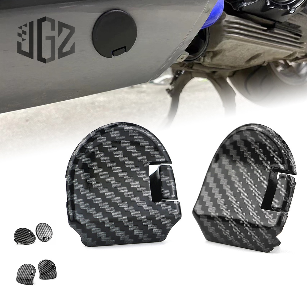 2PCS Motorcycle Fairing Bottom Plug Hole Covers Pad Spoiler Bolt ...
