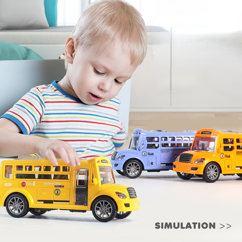 New Service City Inertial Sliding Car Model Pull Back Engineering Toy ...