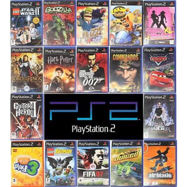 GAME Play Station 2 PS2 DVD/CD GAME. All titles are available | Shopee ...