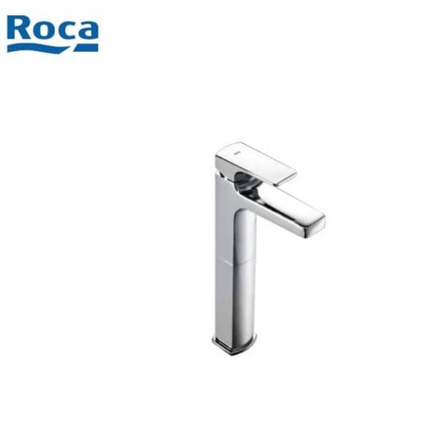 [Roca] Escuadra 5A3420C0N High-Neck Basin Mixer with Pop-up Waste 1Set Tall Faucet Connect Tie ...
