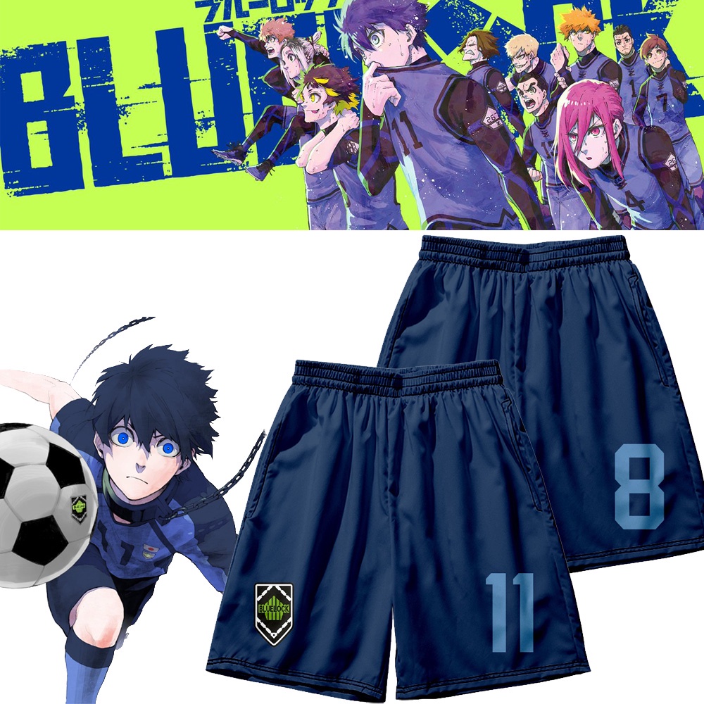3D Japanese Comic BLUE LOCK Merchandise Prison Big Pants Anime Theme ...