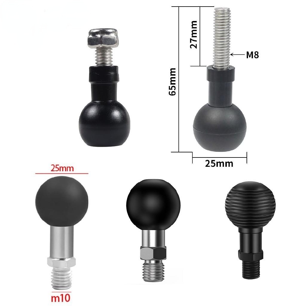 XT-XINTE Aluminum 17mm 25mm Ball Head Adapter to M6 M8 M10 Screw for ...