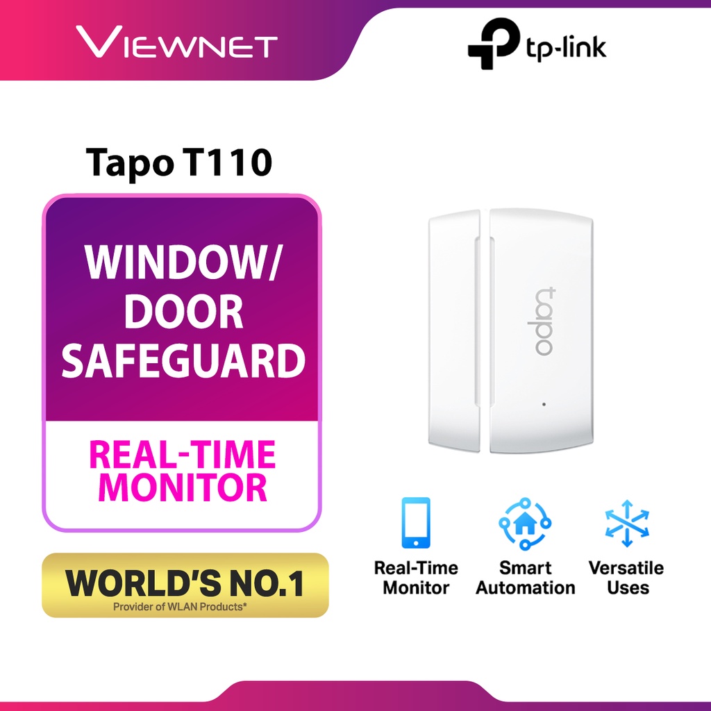 TP-Link Tapo T110 Smart Doors And Windows Contact Sensor ( Remote ...
