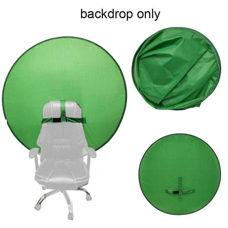 Portable Green Screen Gaming Chair Backdrop Background- G1 | Shopee ...