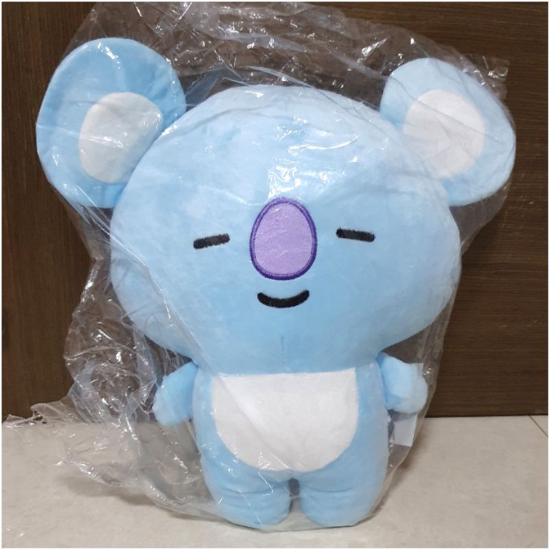 Authentic Line Friends BT21 BTS Cute Koya Koala Bear 40cm Stuffed Plush ...