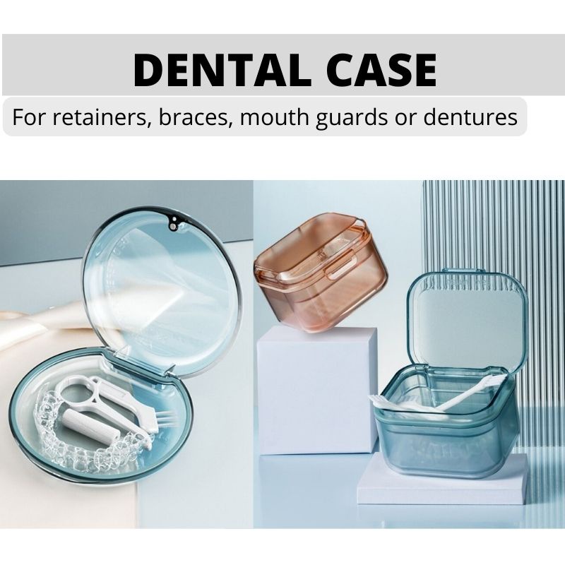 Portable Soaking Dental Case Retainer Mouth Guard Invisible Braces ...