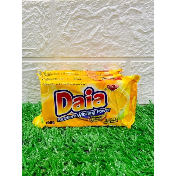 Sabun Fab 130g X 1piece / Daia 150G X 3piece/pkt Laundry Bar Soap ...