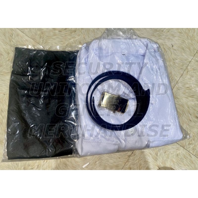 Maritime Uniform Set with Garrison belt/Seaman Uniform | Shopee Singapore