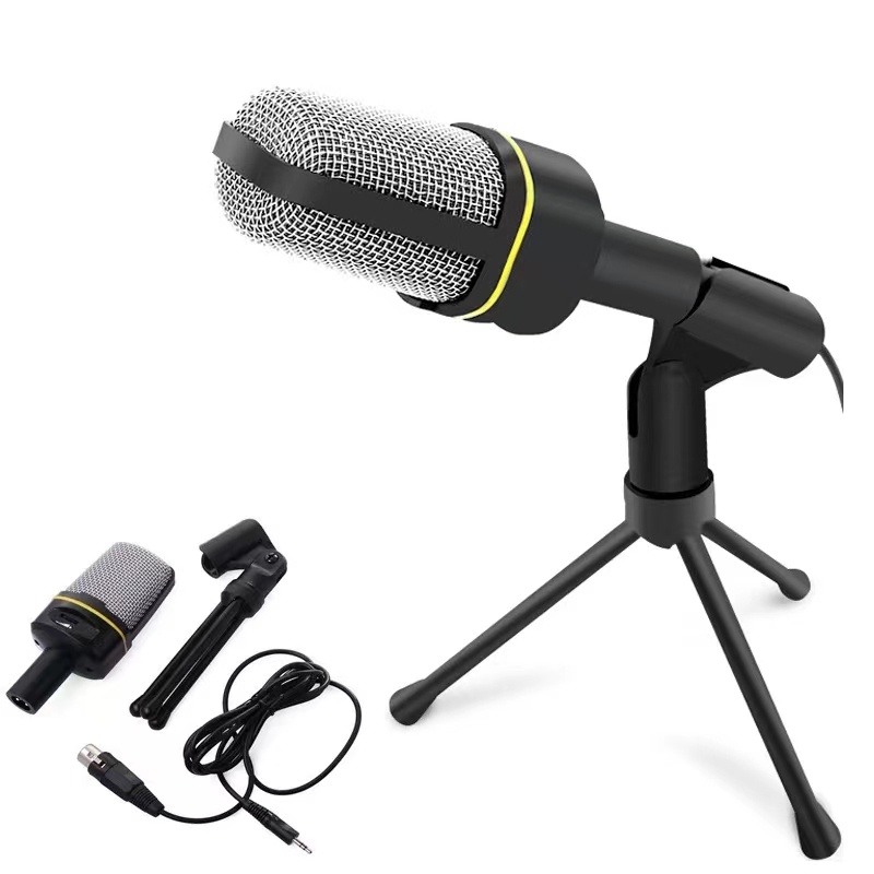 Condenser Microphone Professional 3.5mm Wired Studio Capacitive Mic ...