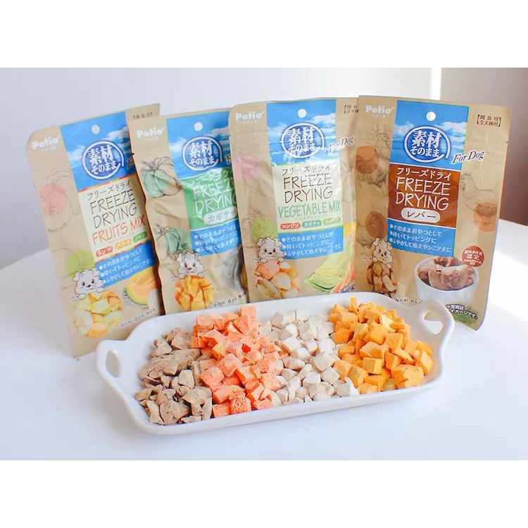 [Ready Stock] Petio Freeze Dried Mix Fruits/ Mix Vegetables/Blueberry ...