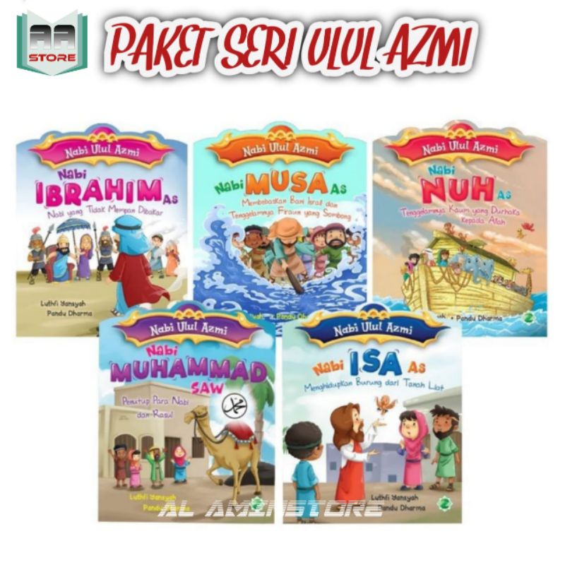 NABI Islamic Picture Children's Story Book - Prophet ULUL AZMI Package ...