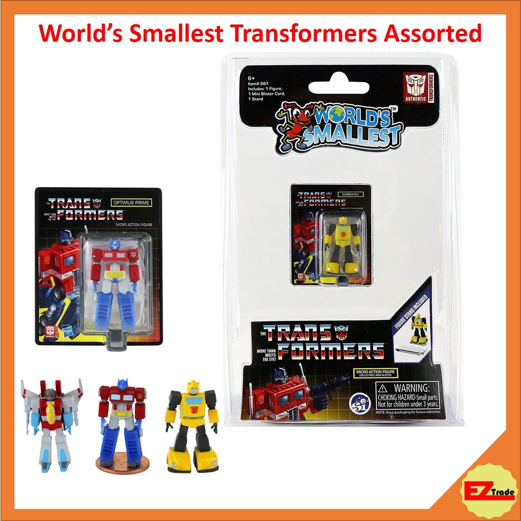 Super Impulse World's Smallest Transformers Micro Action Figures ...