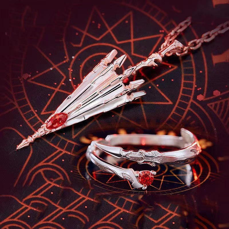 Full-time Master Animation Merchandise Ye Xiu Ring Thousand Machine ...