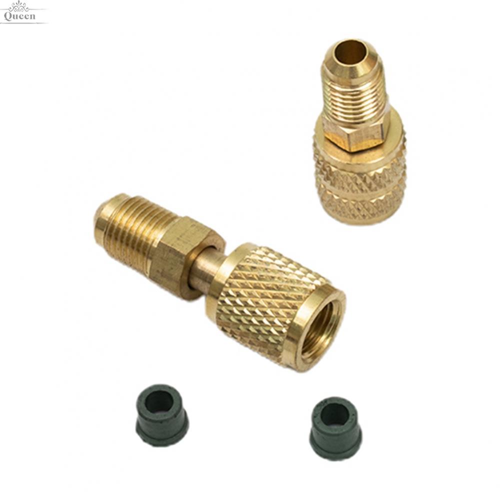 AC Refrigerant Adapter For R410 R32 R22 For Valve System Tool SAE Male ...