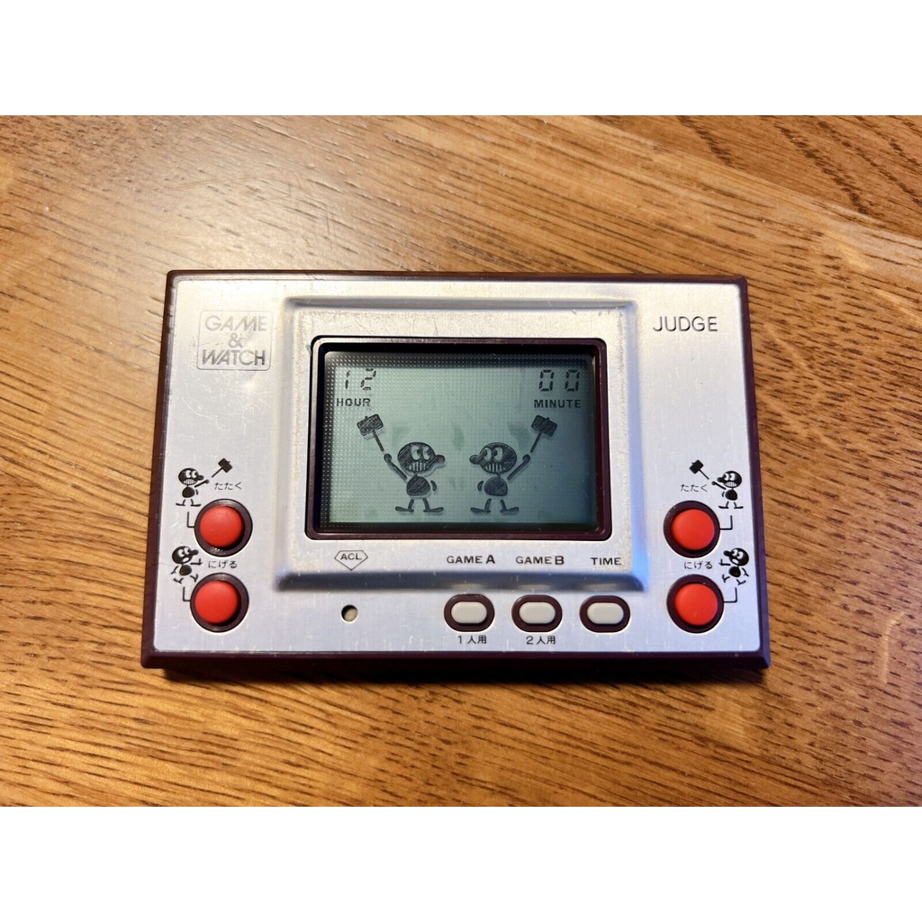 NINTENDO GAME AND & and WATCH Judge 1980 Direct From Japan Very Rare ...