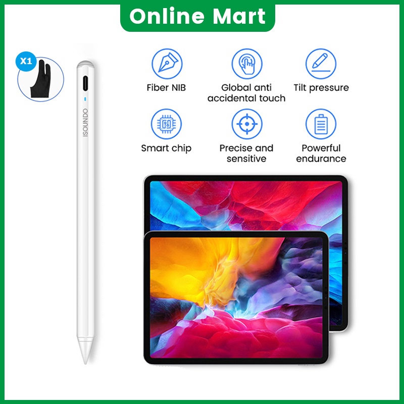 【SG Stock】Universal Active Stylus Touch Screen Pen Drawing Tablet Phone ...