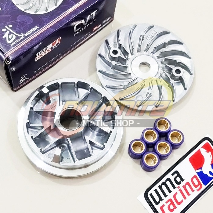 Pulley Uma Racing Home Roller CVT Set 13,5gr Honda ADV PCX Vario 125 ...