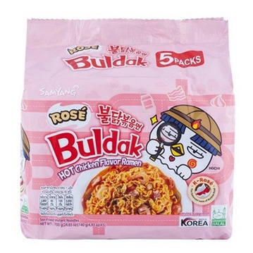 SAMYANG Rose Buldak Multipack Ramen | Rose Buldak Stir Fried Noodles ...