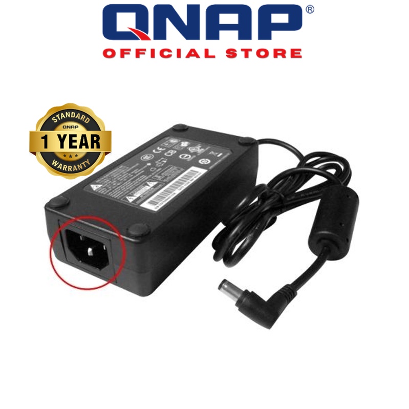 QNAP PWR-ADAPTER-90W-A01 external Power Adapter. 1-year SG warranty ...