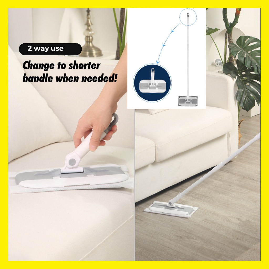 GOOD LLAMA Electrostatic Mop Disposable Dry Wet Sheet Anti-bacterial ...