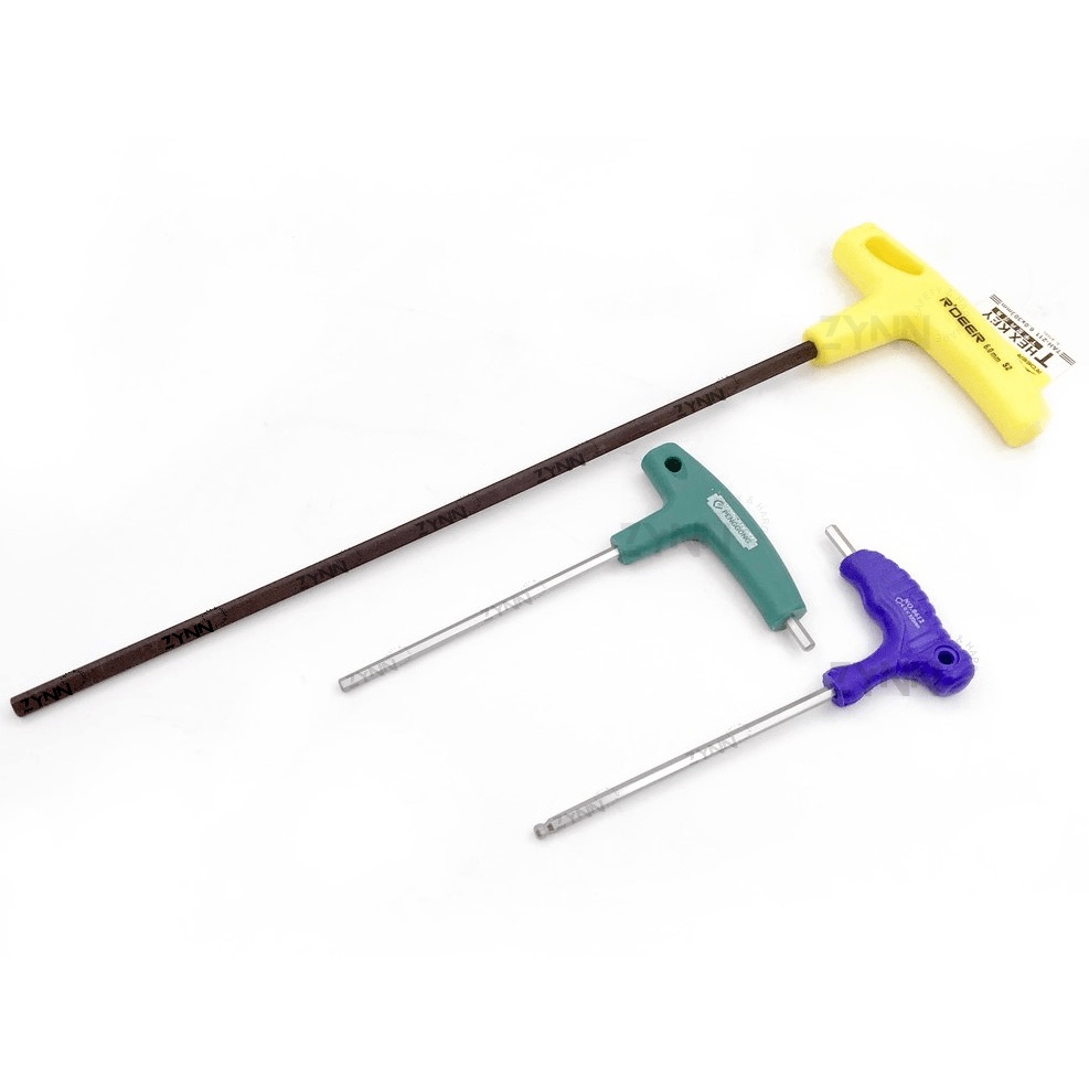 [SG STOCK] T HANDLE ALLEN KEY T Type Shape Extra Long Arm Ball End ...