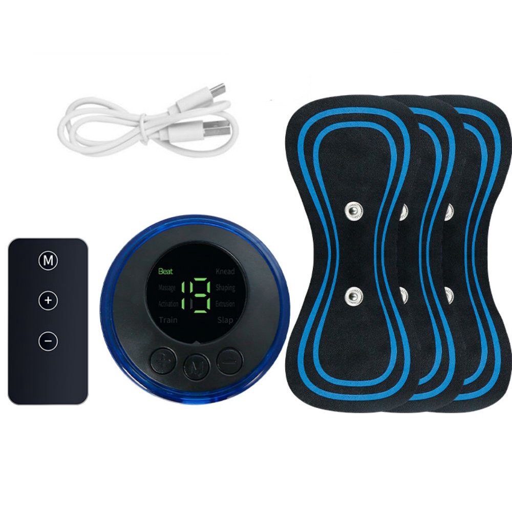 8 Modes 19 Gears Electric Pulse Neck Massager Cervical Back Muscle Pain ...