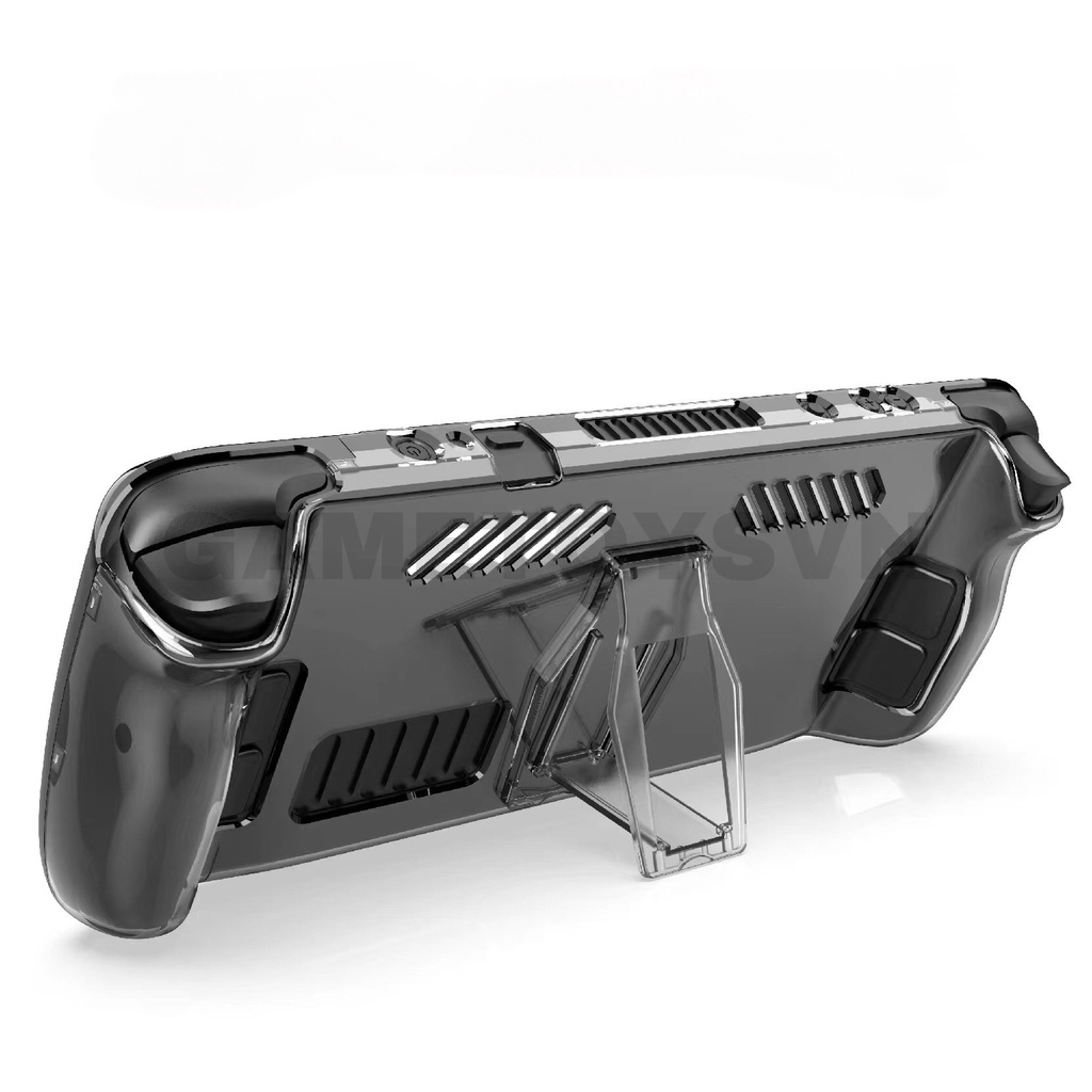 Premium clear hard plastic Crystal Case with stand (PGTECH) for ...