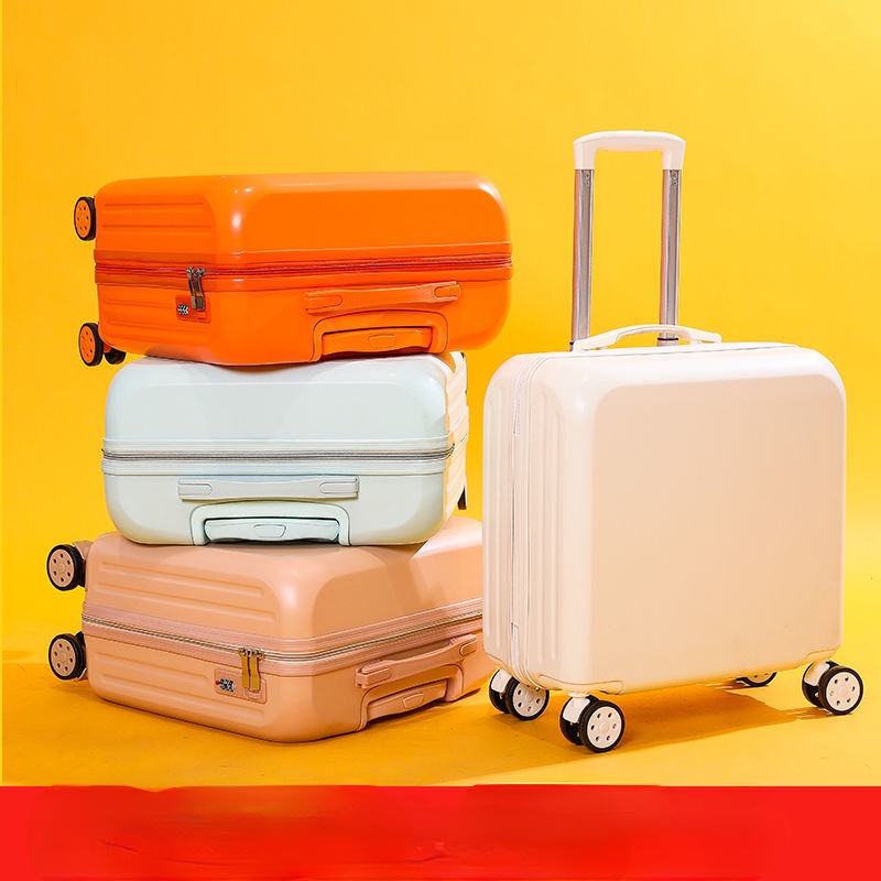 Women's Small Mini 18-Inch Trolley Case 20-Inch Luggage Case Student ...