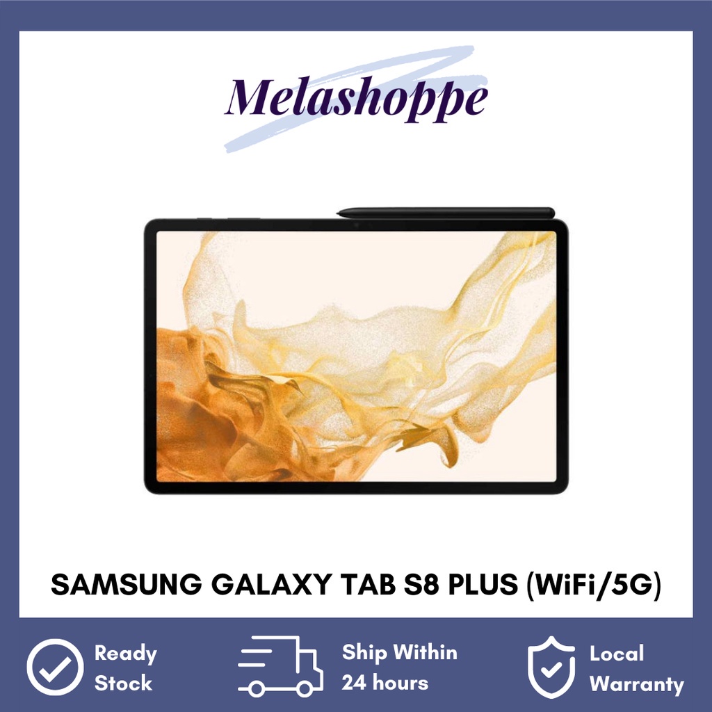 Samsung Galaxy Tab S8+ WiFi/5G (Local Set) | Shopee Singapore
