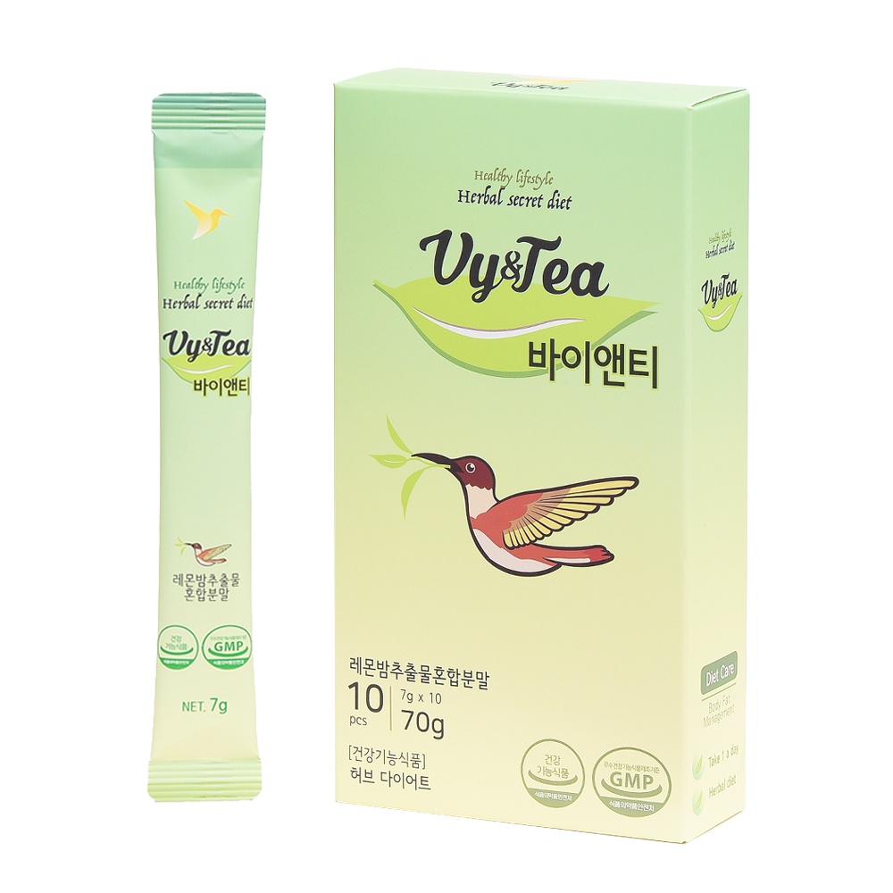 Vy&Tea VynTea Vy and Tea Slim Diet Weight Loss Herbal Tea Lemon Flavor ...